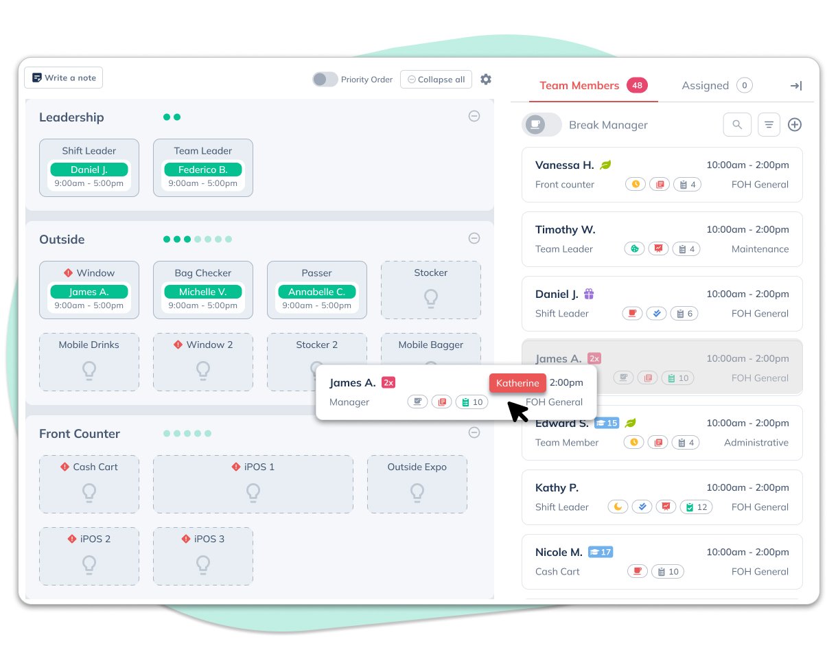 OneClickApp.com - Team Management